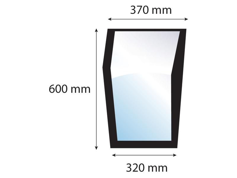 Lower Front Glass RH
