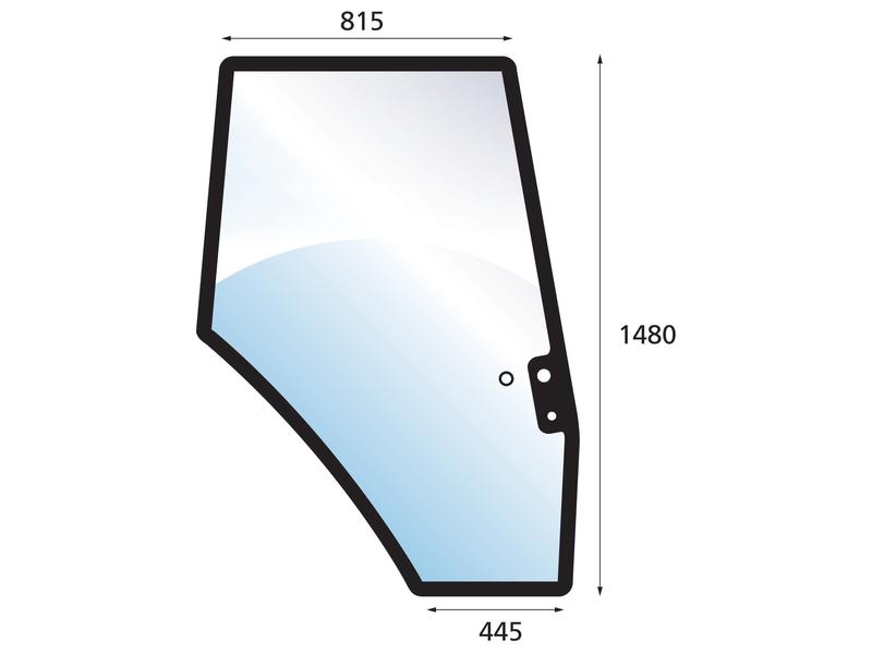 Door Glass RH
