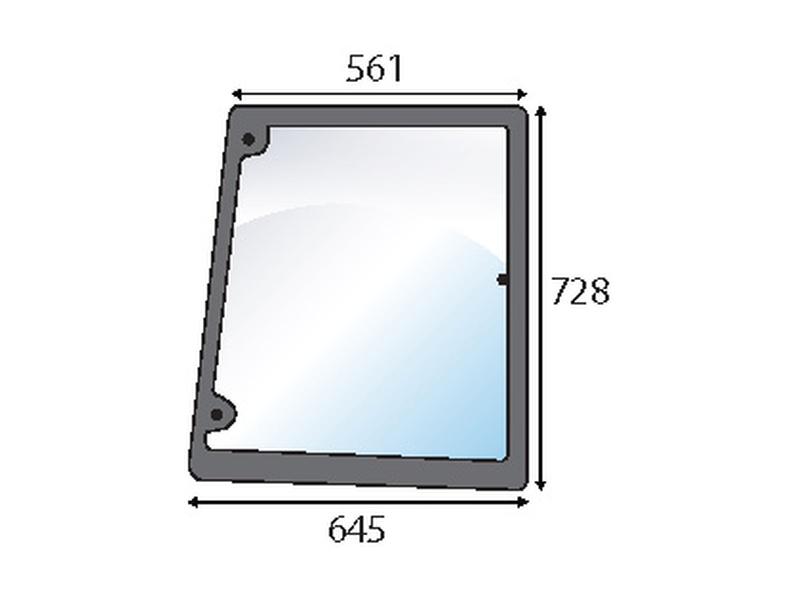 Side Glass RH