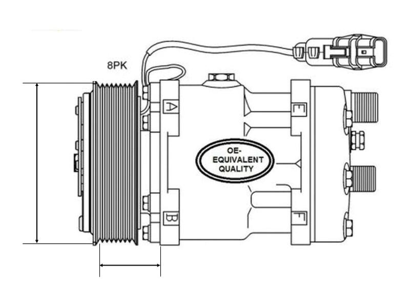 Compressor (SD7H15HD)