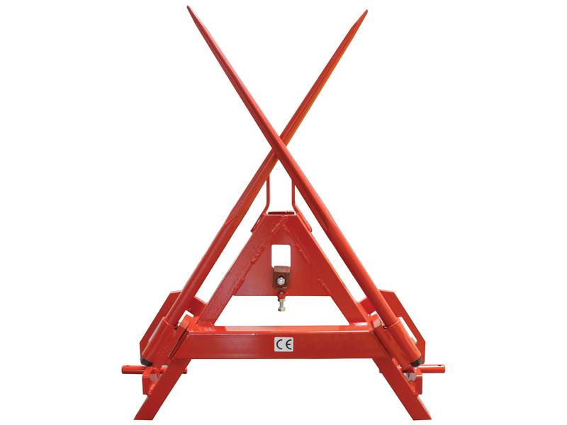 Bale Frame - 2 x M22 x 1100mm Tines (SHW Brand Tines)