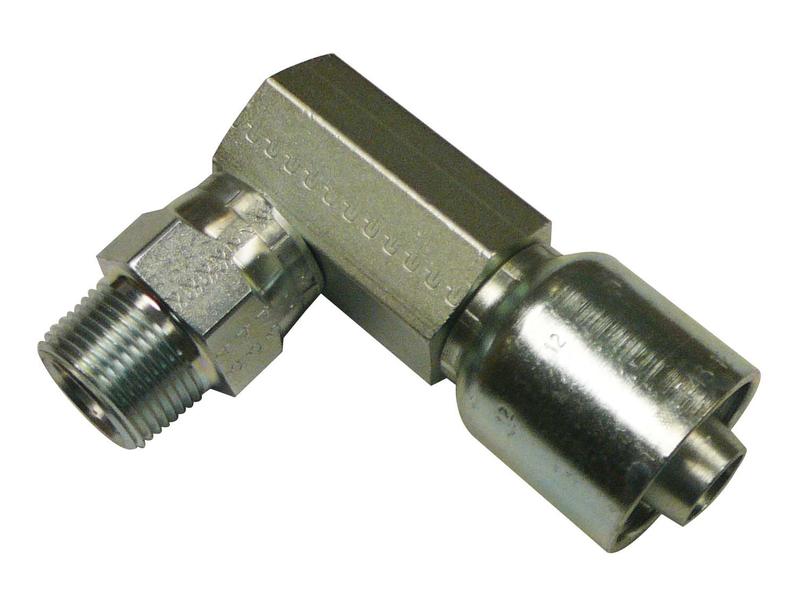 FITTING, MALE, NPTF 90, SWIVEL