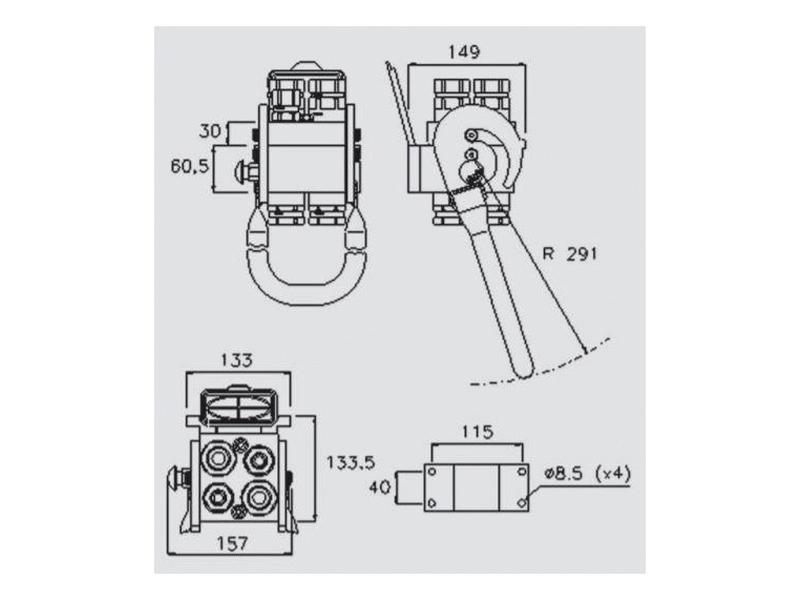 Concector Hidraulico - Rosca Hembra - x 1/2 & 3/4'' BSP - 2P510 Serie