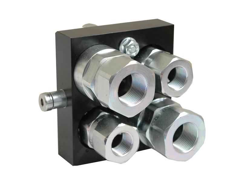 Faster Multiport Coupling - 4 Ports 1/2 & 3/4'' Body x 1/2 & 3/4'' BSP ...