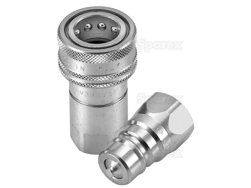Faster Quick Release Hydraulic Coupling Female 1/4'' Body x 1/4'' BSP ...