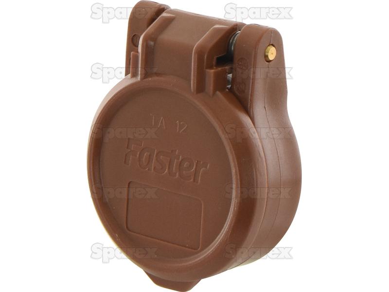 Faster Dust Cap 1/2'' Brown Fits Female Coupling - TA Series TA12M