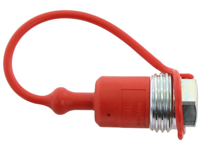 Faster Dust Cap Red PVC Fits 1/2'' Male Coupling - TF Series TF12R