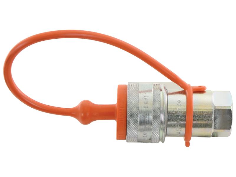 Faster Dust Cap Orange PVC Fits 1/2'' Female Coupling TM12LA