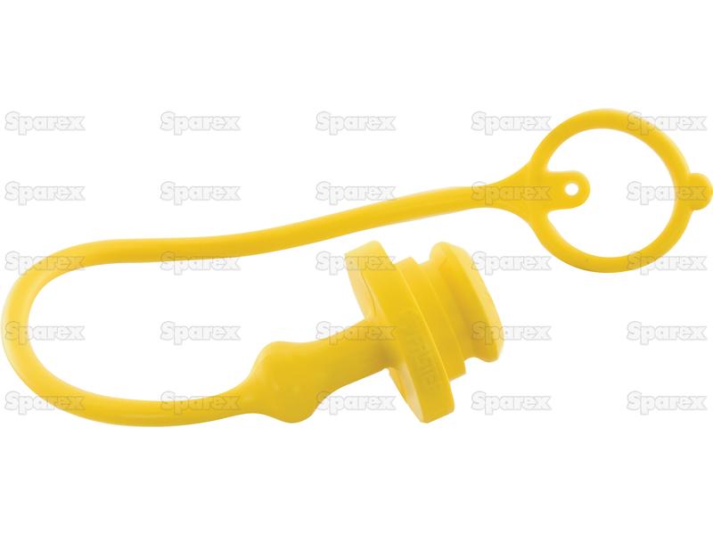 Faster Dust Cap Yellow PVC Fits 1/2'' Female Coupling TM12LG