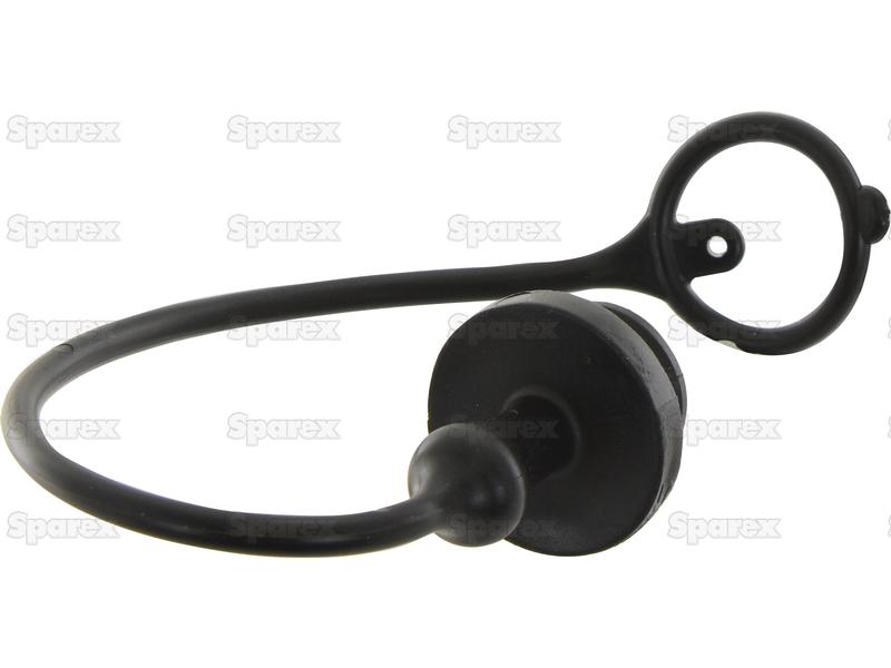 Faster Dust Cap Black PVC Fits 1/2'' Female Coupling TM12LN