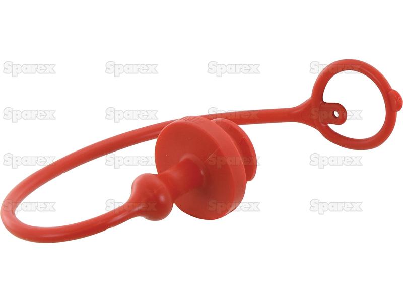 Faster Dust Cap Red PVC Fits 1/2'' Female Coupling TM12LR
