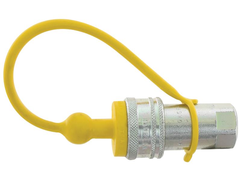 Faster Dust Plug Yellow PVC Fits 3/8'' Female Coupling - TMA Series TMA38