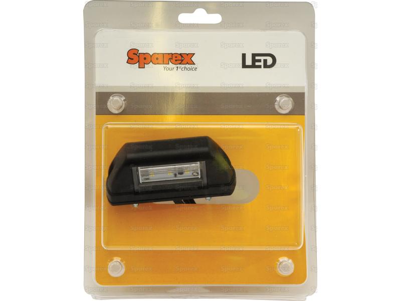 LED Number Plate Light, 12-24V (RH & LH)