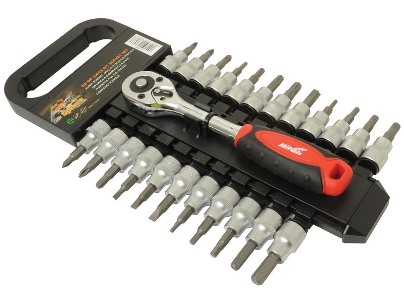 3/8'' Bit/Ratel set (24st)