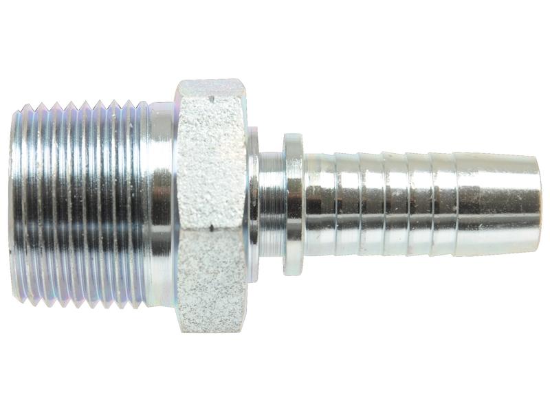 Dicsa NPT Hose Insert 3/8'' x 1/2'' Male Thread Straight