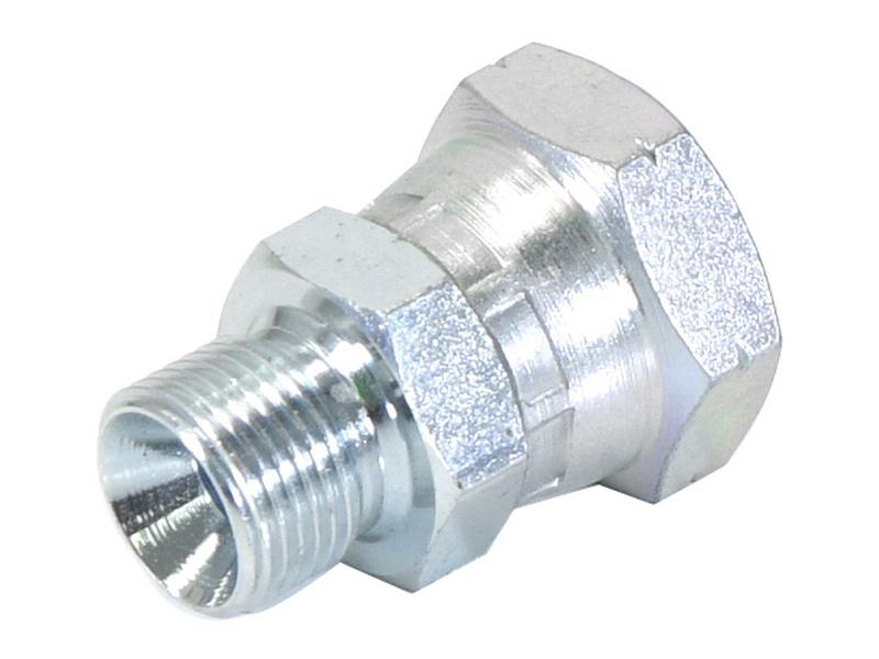 Hydraulic Adaptor 3/8'' BSP Male x M20x1.50 Metric Swivel Female