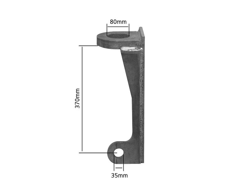 Loader Bracket (Pair), Replacement for: Matbro, John Deere