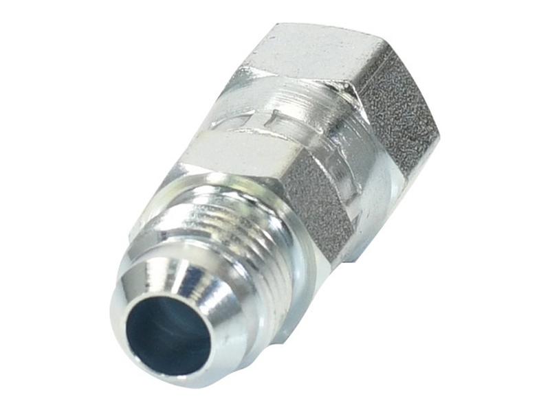 Hydraulic Adaptor 9/16'' JIC Male x 9/16'' JIC Swivel Female