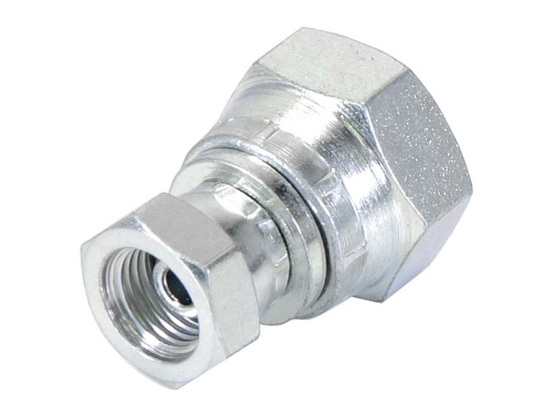 Hydraulic Adaptor 1/4'' BSP Swivel Female x 1/2'' BSP Swivel Female