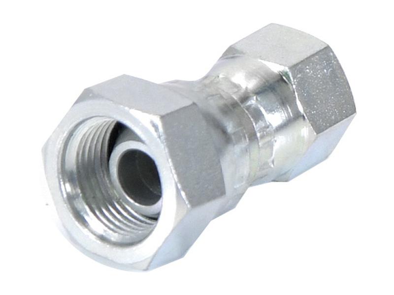 Hydraulic Adaptor 3/8'' BSP Swivel Female x 9/16'' JIC Swivel Female