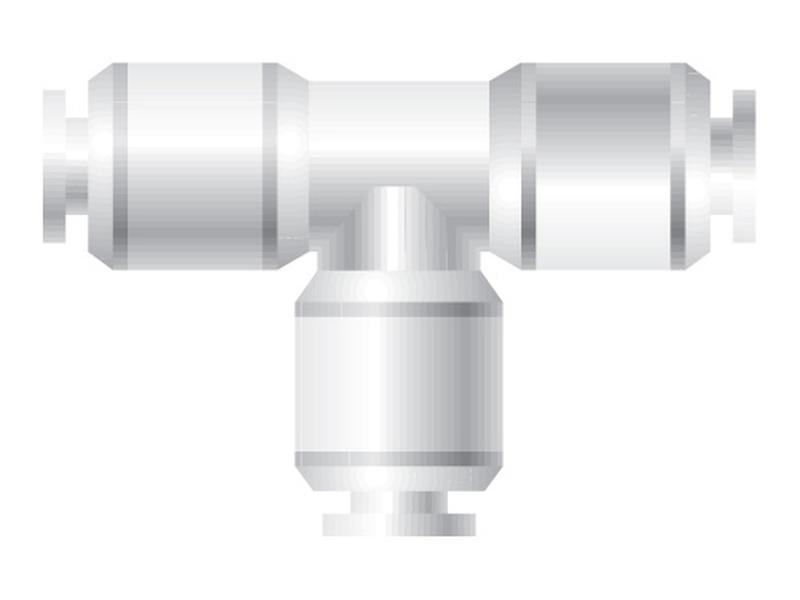 Equal Tee Connector 6mm