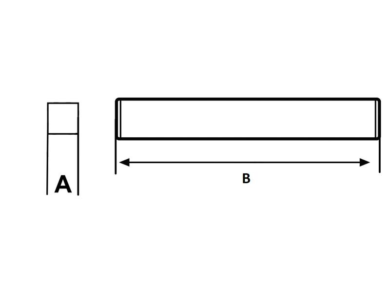Weasler PTO Shaft - Square Profile, Shaft Ø 15/16'' Length: 6ft