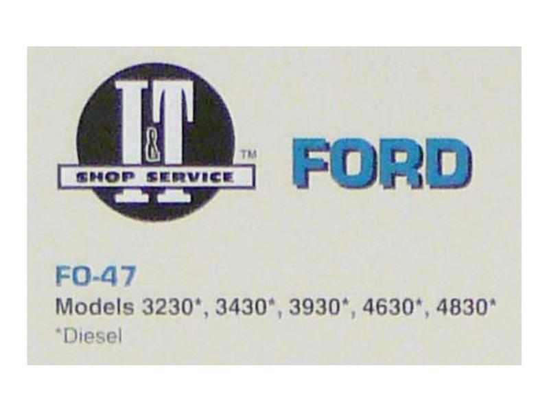 MANUAL, SERVICE, FORD