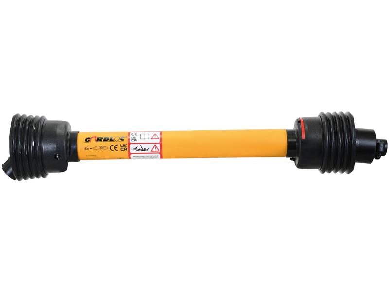 GARDLOC PTO Shaft - (Lz) Length: 880mm, 1 3/8'' x 6 Spline Q.R. to 1 3/ ...
