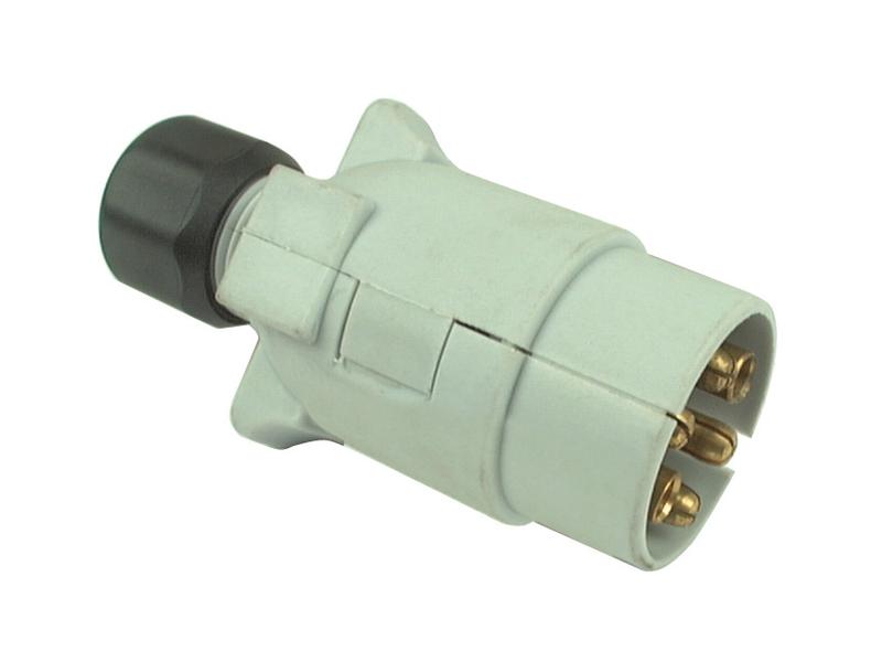 7 Pin Auxiliary Caravan Plug 12v (Plastic)