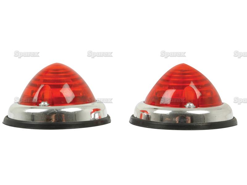 Marker Light - Rear Facing (Halogen), RH & LH, 12V