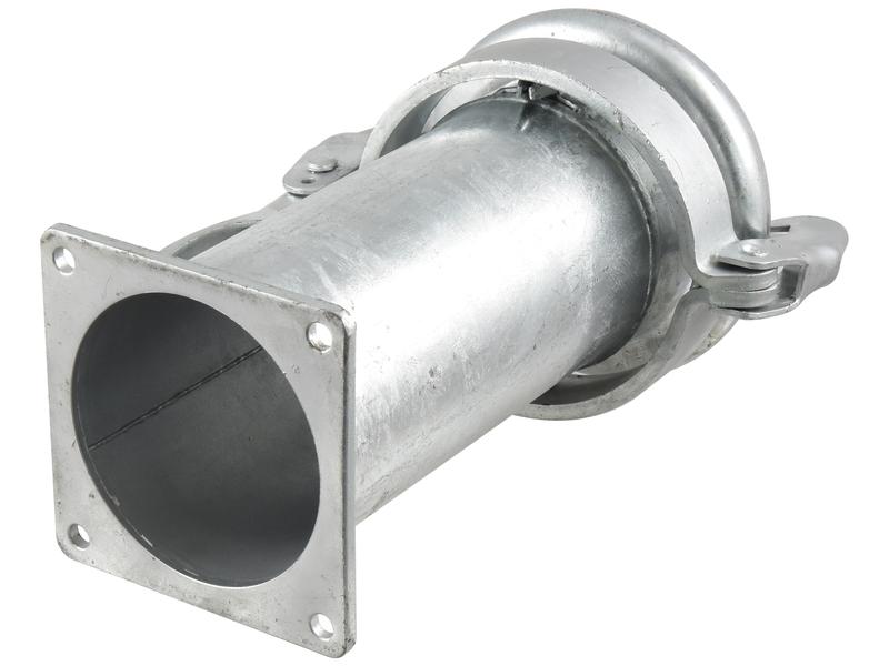 Coupling with Square Flange Long - Female 6'' (159mm) x 6'' (150mm ...