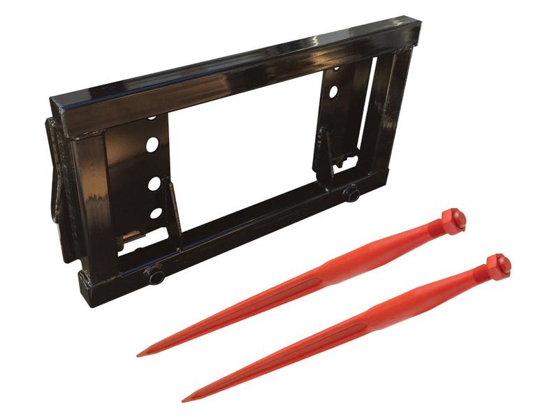 Quick Attach Bale Frame - for Round Bales - 2 x 43'' Conus 1 SHW Bale ...