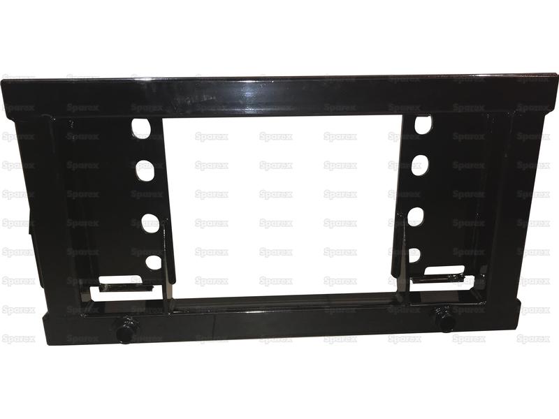 Quick Attach Bale Frame - for Round Bales - 2 x 43'' Conus 1 SHW Bale ...