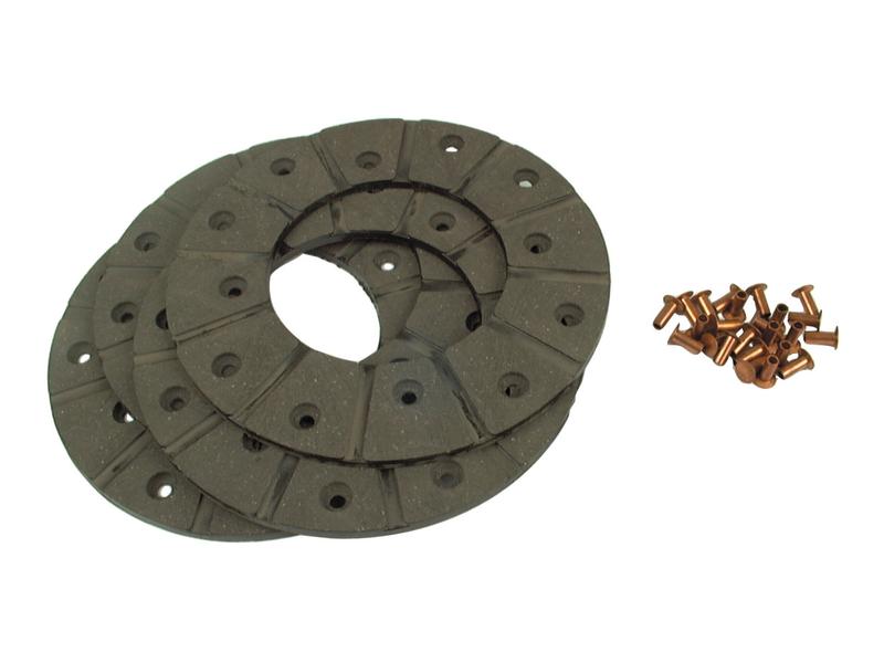 Brake Lining Kit Disc, OD 165mm.