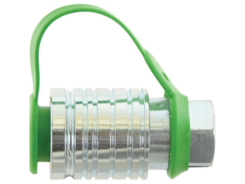 Sparex Dust Plug Green PVC Fits 1/2'' Female Coupling