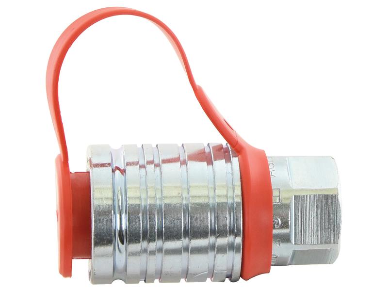 Sparex Dust Plug Red PVC Fits 1/2'' Female Coupling
