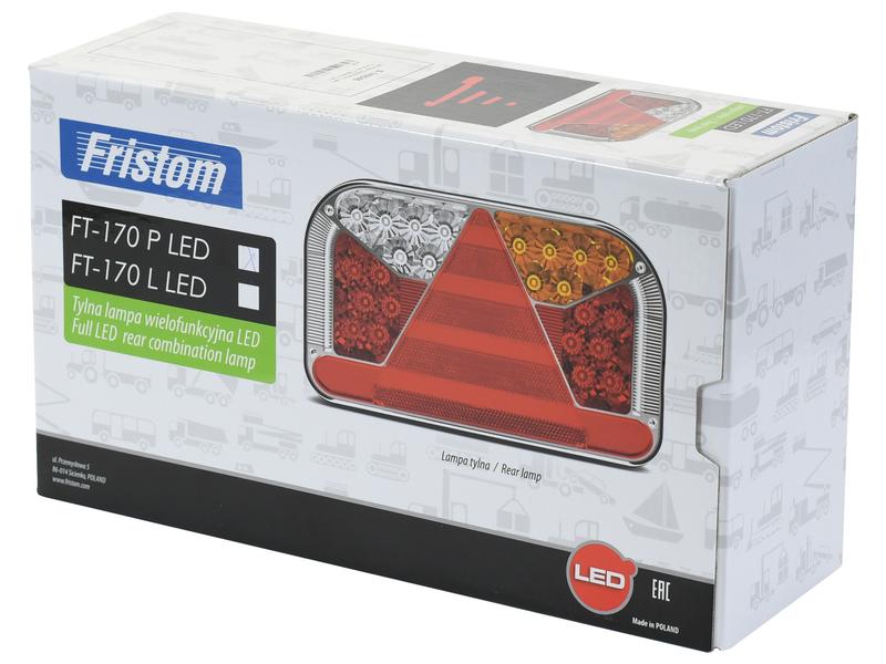 LED Rear Combination Light, Function: 7, Brake / Tail / Indicator / Fog ...