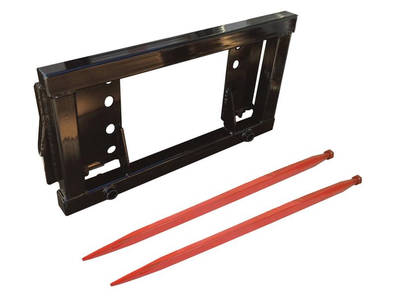 Quick Attach Bale Frame For Round Bales Two 43 Conus 2 Shw Bale