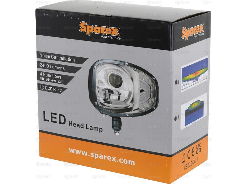 LED Head Light, Interference: Class 3, LH (LH Dip), 1200 - 1290 Lumens ...