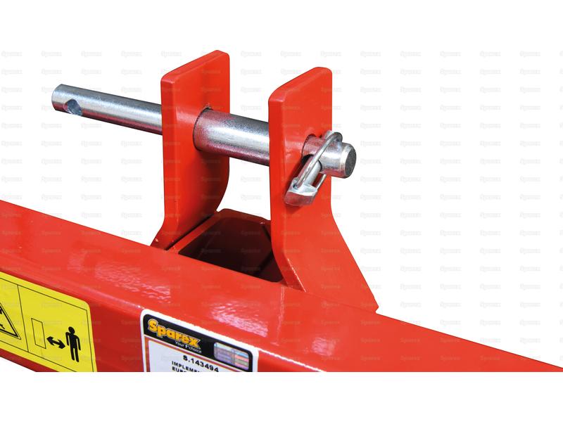 Adapter from Euro Norm to 3-point linkage