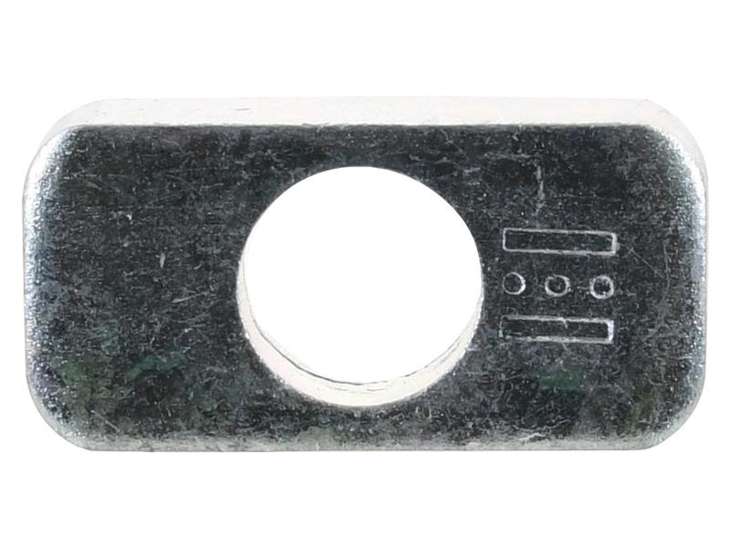 Lower link plate 40x80mm Hole Ø 28mm