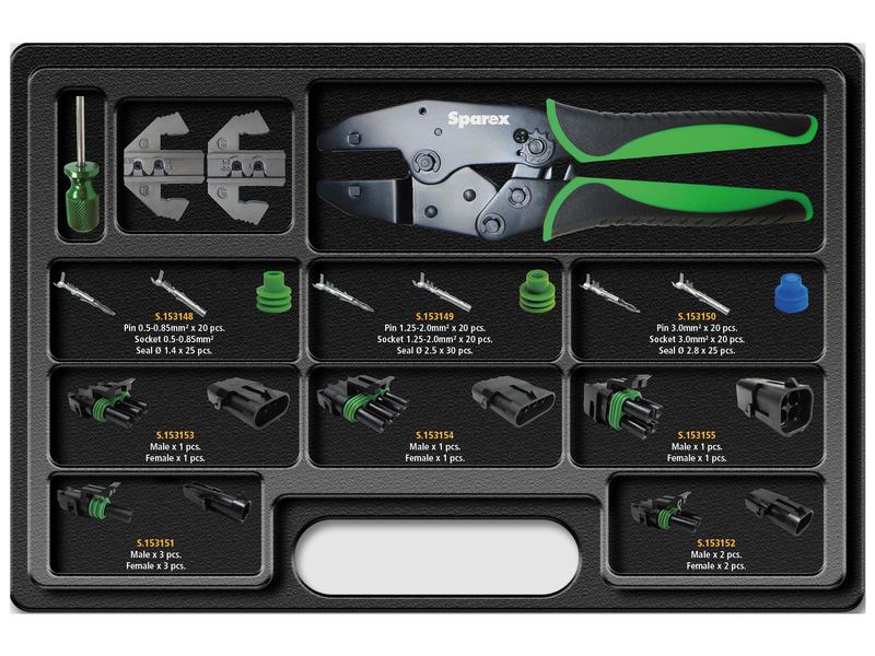 Weather Pack Connector, All-in-One Kit, 220 pcs.