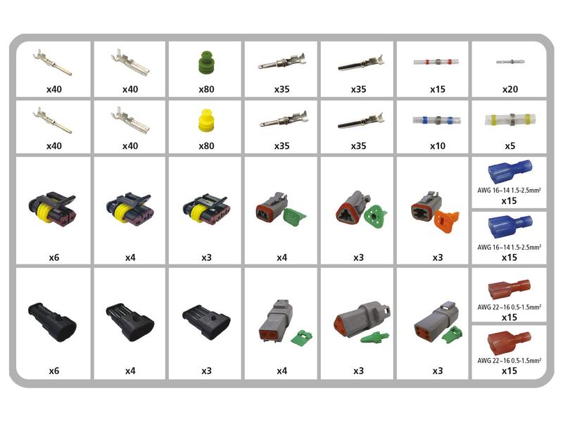 Multi-Connector, All-in-One Kit, 616 pcs.