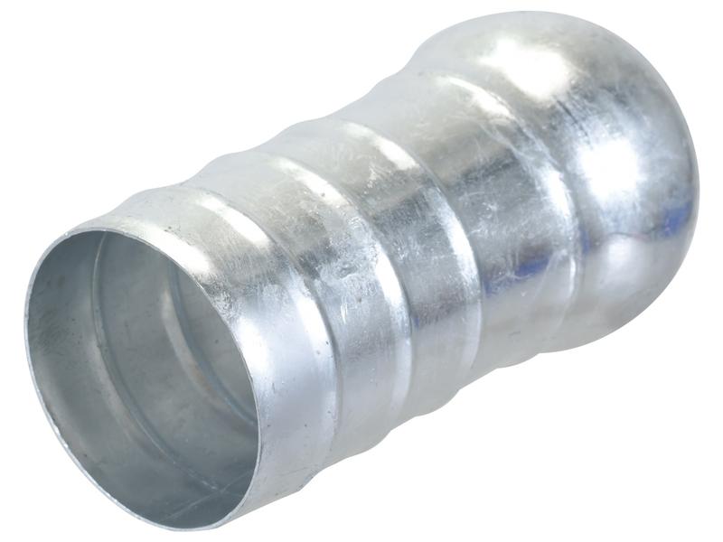 Coupling with Hose End - Male 6'' (159mm) x6'' (152mm) (Galvanised)