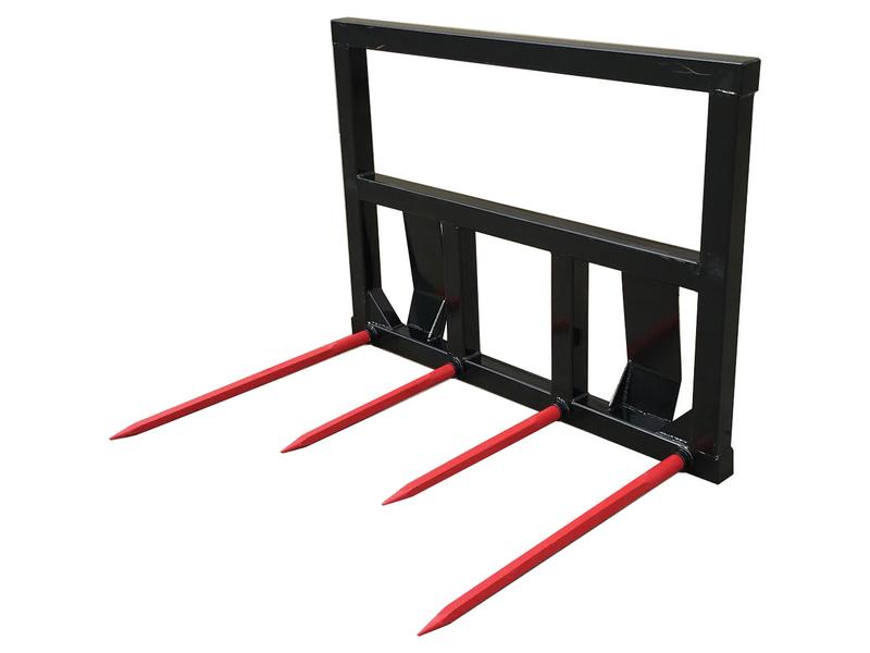 Heavy Duty Big Square Bale Frame - 2 x 1100mm & 2 x 810mm Tines (Conus 2)