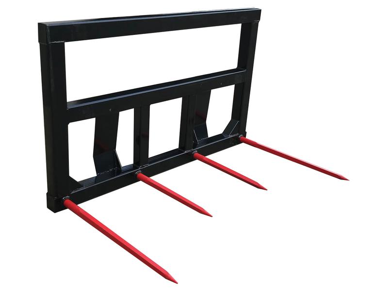 Heavy Duty Big Square Bale Frame - 2 x 1100mm & 2 x 810mm SHW Tines ...