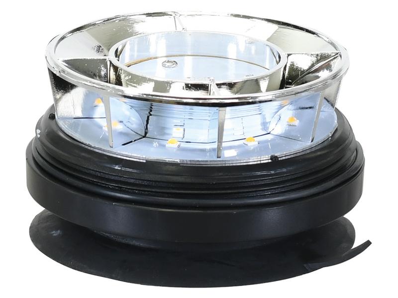 LED Rotating Beacon, Amber, Magnetic 12-24V