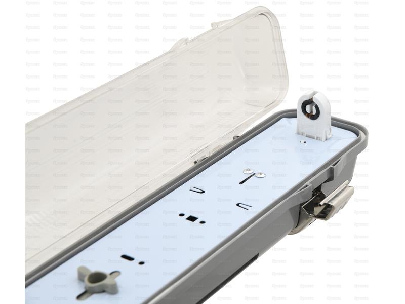 LED Single Tube Fitting, 2ft (600mm), T8/G13, 100-277V