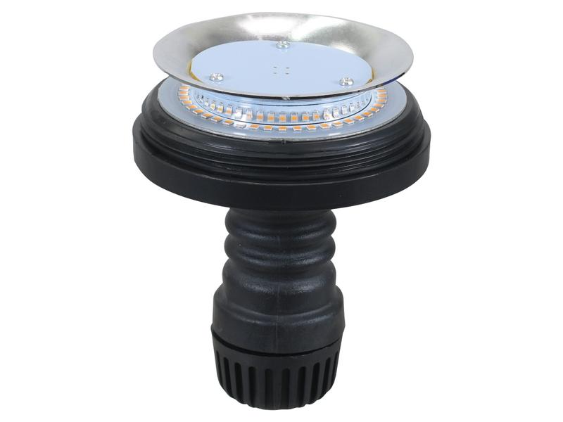 LED Rotating Beacon, Green, Flexible Pin 12-24V