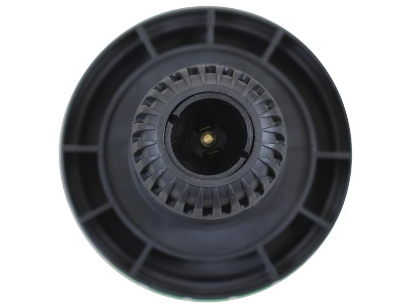 LED Rotating Beacon, Green, Flexible Pin 12-24V